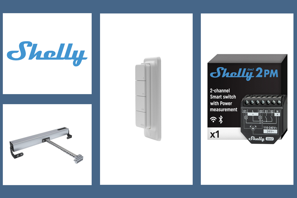 Remote Control of Electric Windows Using Shelly Devices