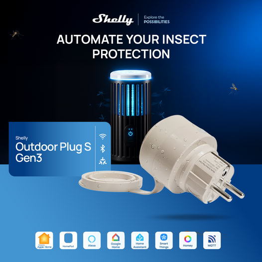 Automating Mosquito Control with Shelly Outdoor Plug S Gen3