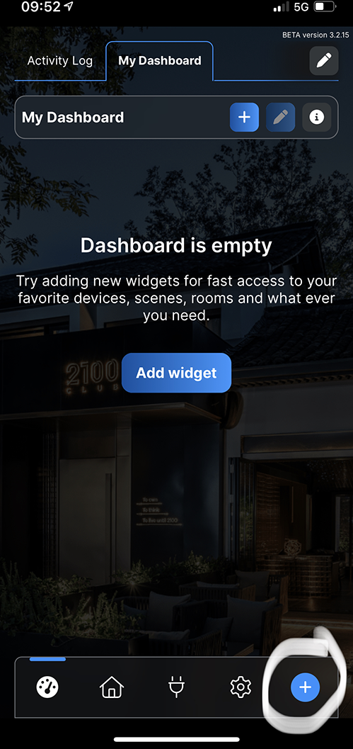ShellyBLU Button1 short mobile application guide