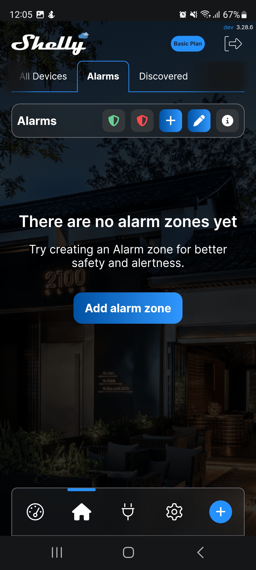 Create Alarms with your Shelly Smart Security Bundle