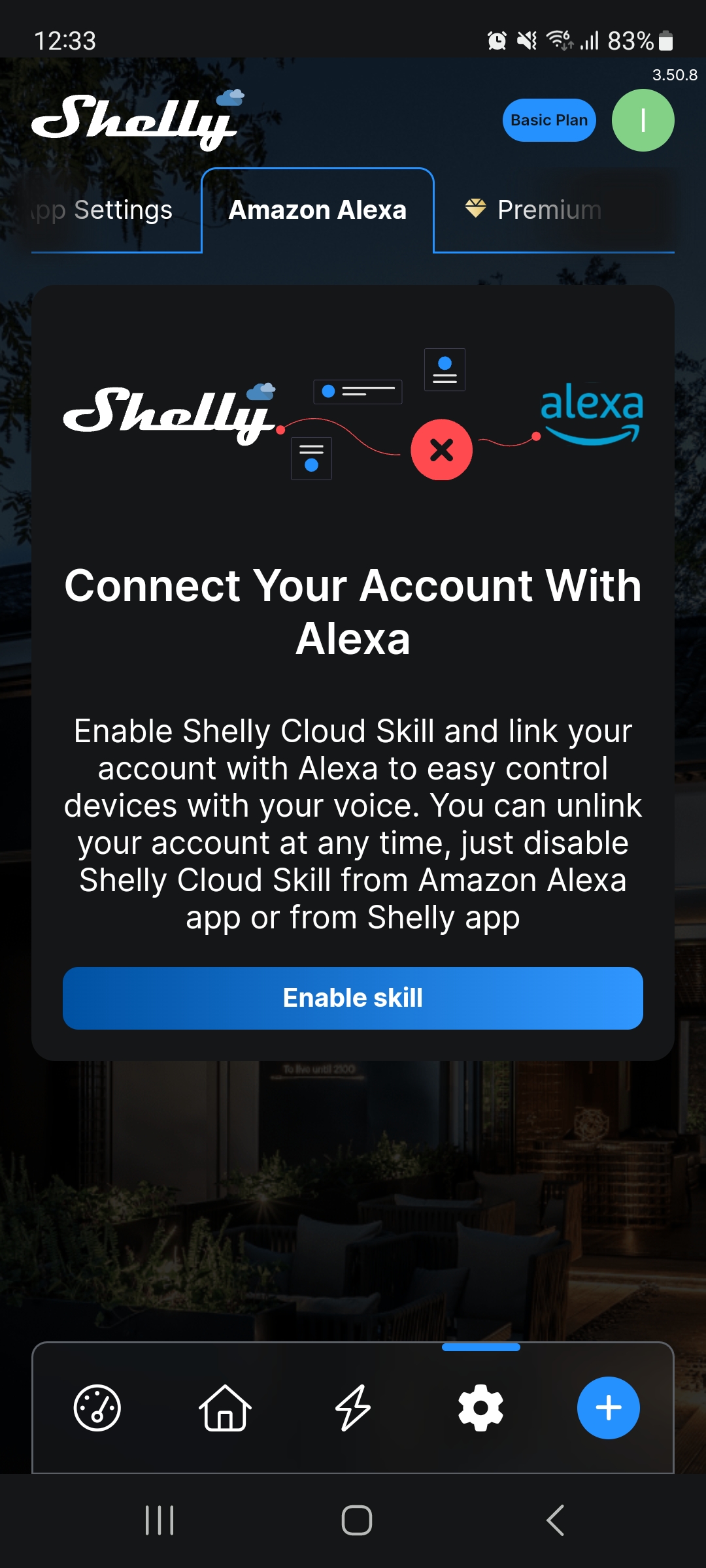 How to link your Shelly account to your Alexa account